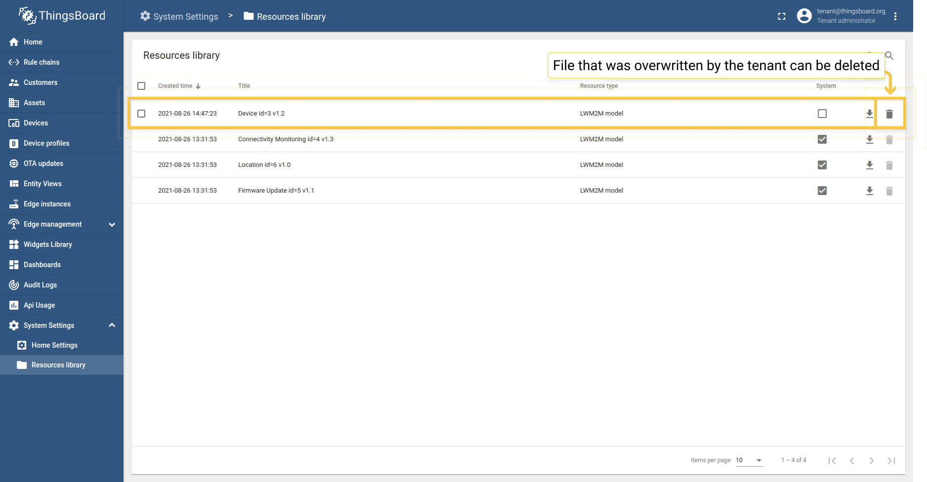 Lwm2m Device Api Reference Thingsboard社区版